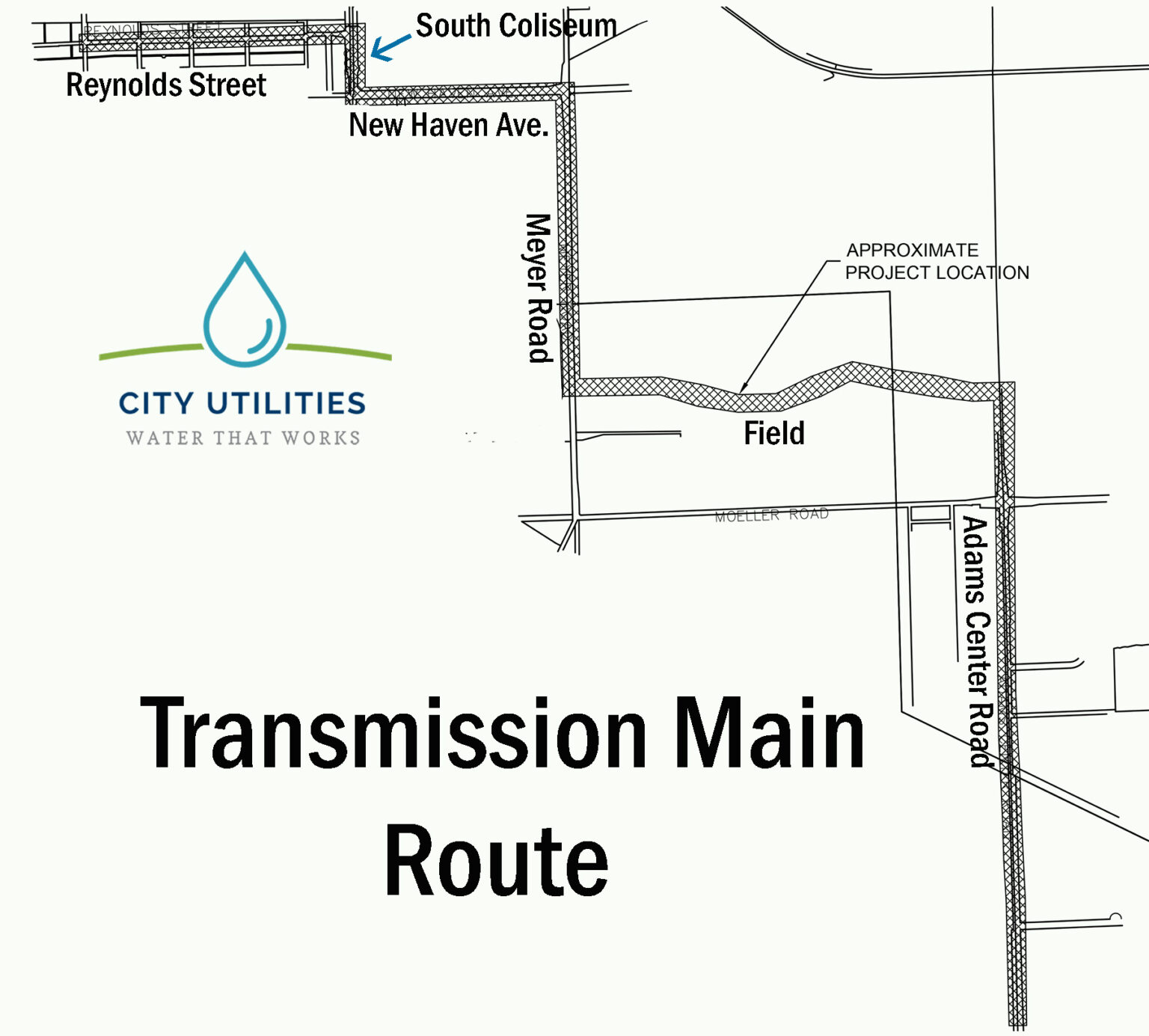 East Transmission Main | Projects | Fort Wayne City Utilities